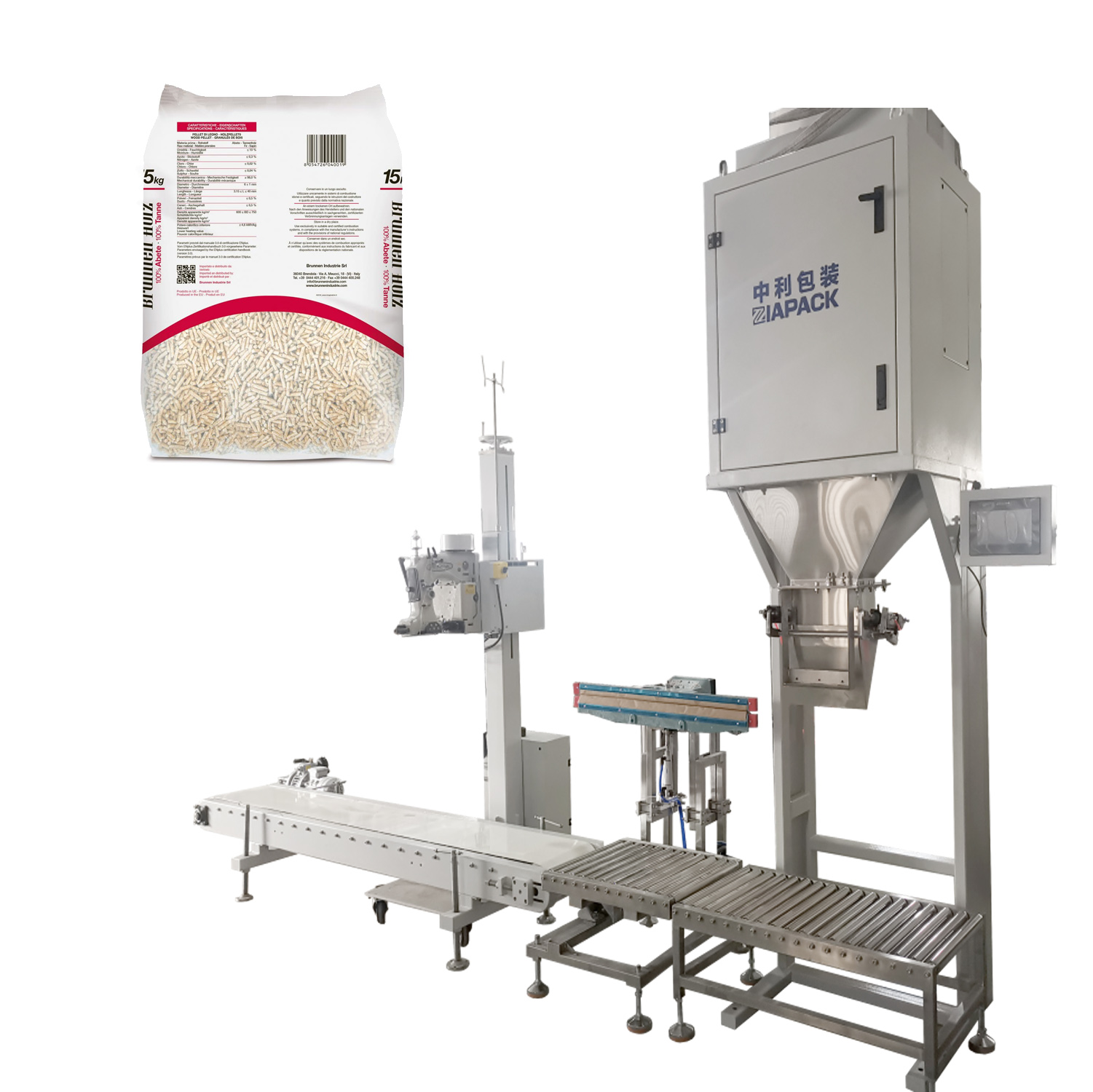 Semi-automatic weighing bagging machine - IAPACK