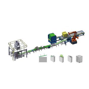 automatic woven poly bag packaging palletizing line - IAPACK