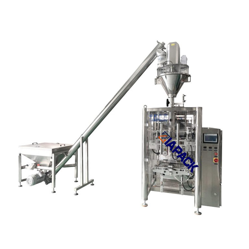Automatic vertical bag forming filling packaging machine for wheat flour - IAPACK
