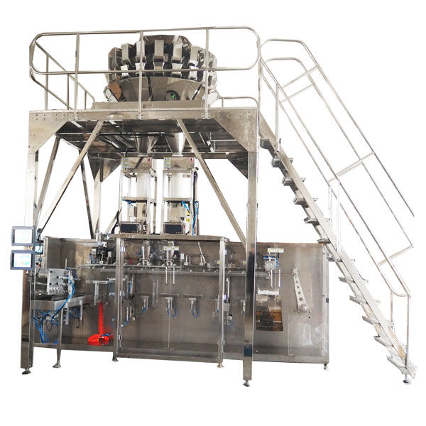 horizontal pre-made packing machine with multihead weigher - IAPACK
