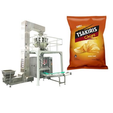 Automatic potato chips snack food packing machine - IAPACK