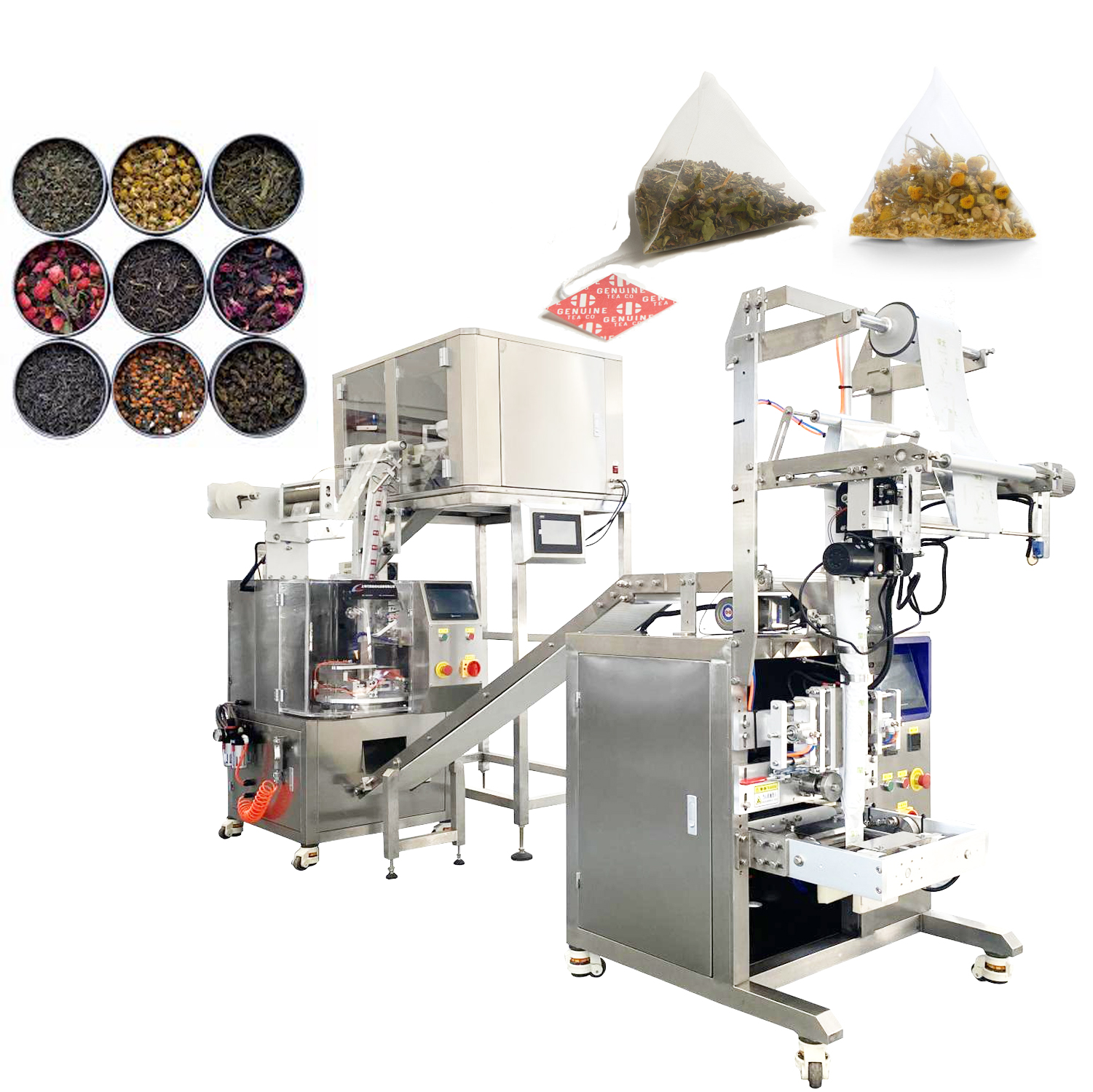 ZL-20 Pyramid tea Bag packaging machine - IAPACK