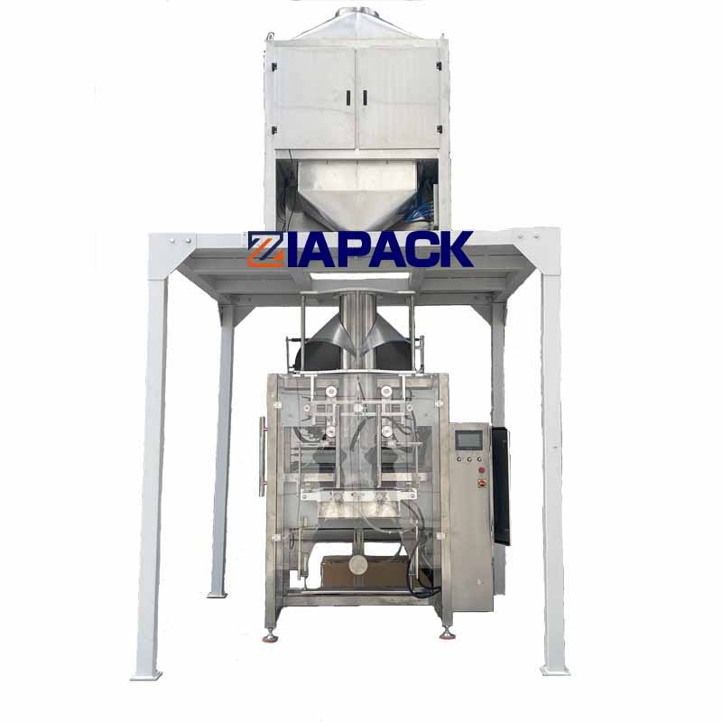 ZL1100 vertical bag forming filling sealing machine for 15-25kg wooden ...