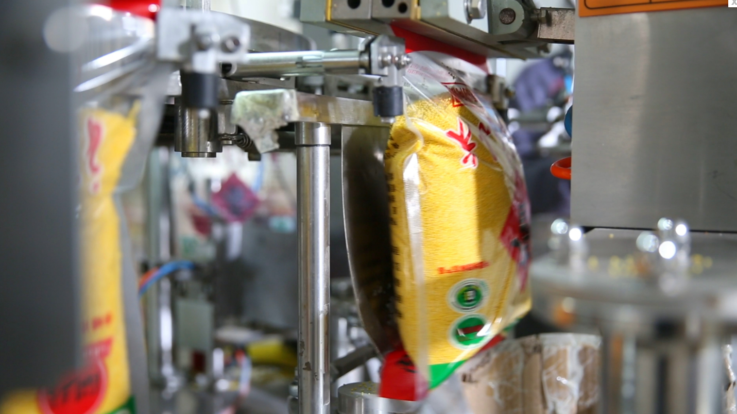 Two units of Millet automatic packaging machine complete installation ...