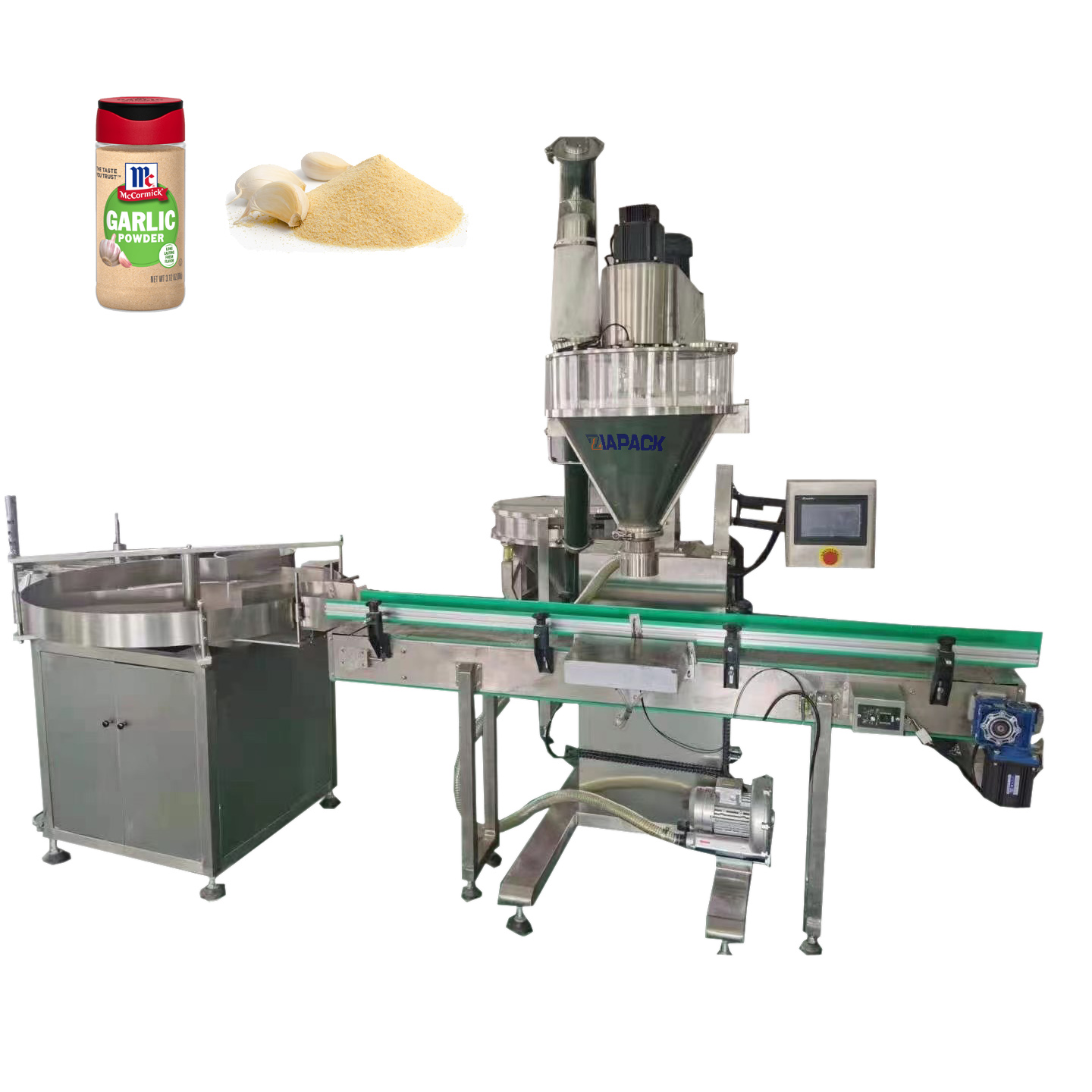 Semi-automatic powder weighing filling machine - IAPACK